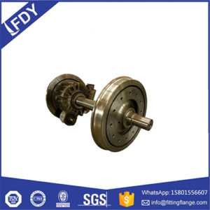 High Quality Steel Rail Wagon Wheels And Axle From Professional ...